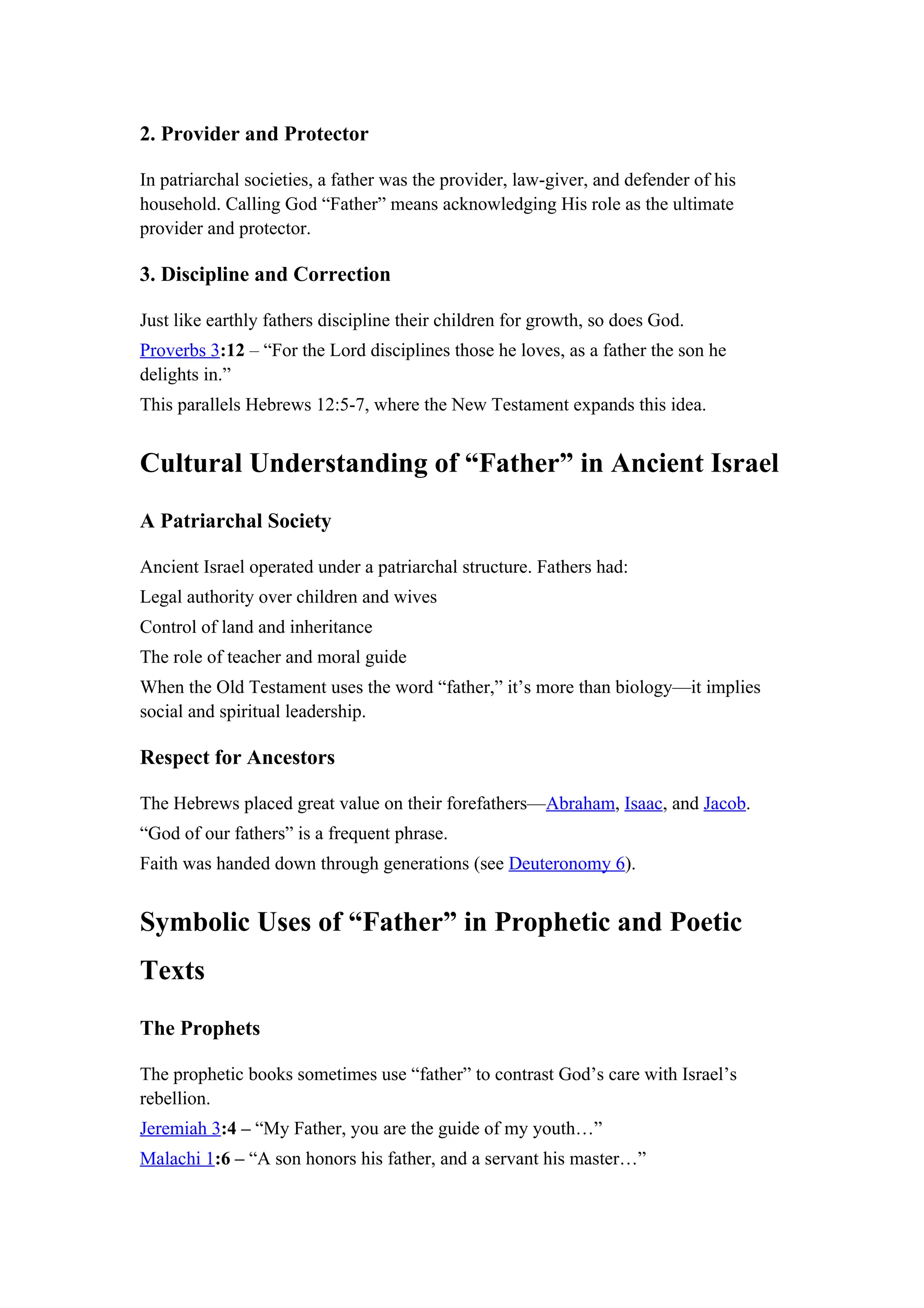 How Many Times Is ‘Father’ Used in the Old Testament.docx