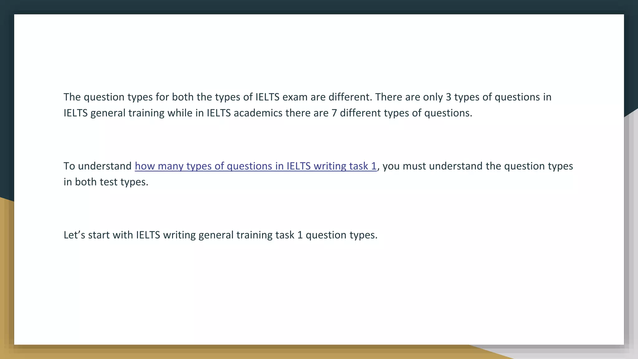 How Many Types Of Questions In IELTS Writing Task 1.pptx