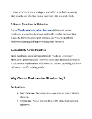 How MaxLearn’s Microlearning Platform Enhances Employee Training Programs.pdf