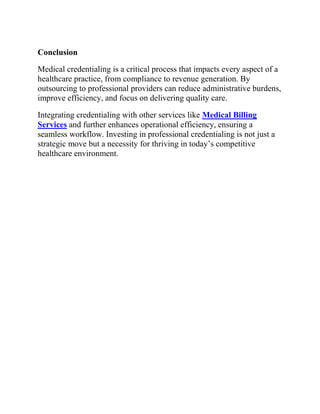 How Medical Credentialing Services Improve Operational Efficiency.pdf