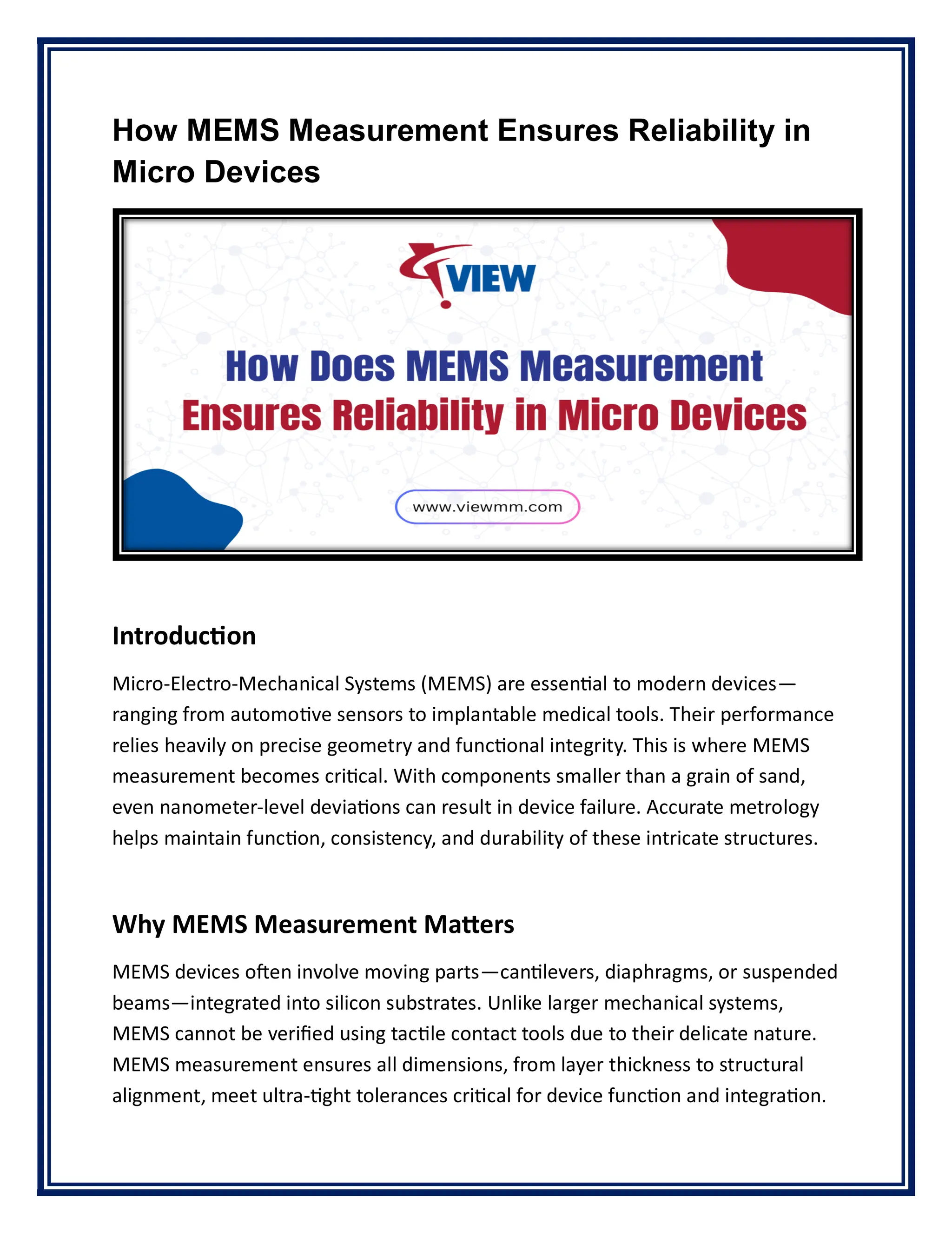 How MEMS Measurement Ensures Reliability in Micro Devices.pdf