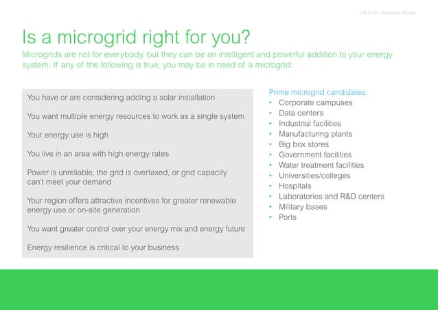 How microgrids deliver resilience and sustainability | PPT
