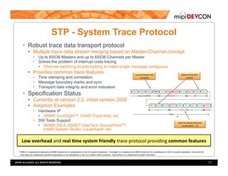 MIPI DevCon 2016: How MIPI Debug Specifications Help Me to Develop System SW | PDF