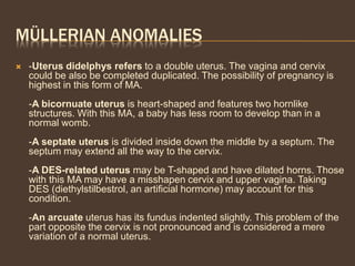 How Müllerian Anomalies Affect Pregnancy | PPTX