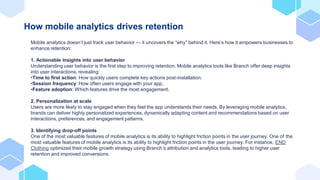 How Mobile Analytics Can Improve User Retention | PDF
