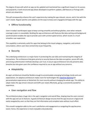 Impact of Mobile App Architecture on User Experience: A Detailed Guide ...
