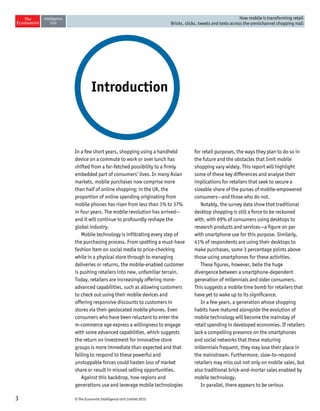 How mobile is transforming retail | PDF | Internet | Computing
