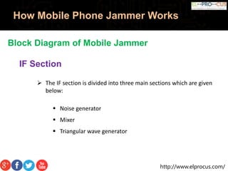 How mobile phone jammer works | PPTX