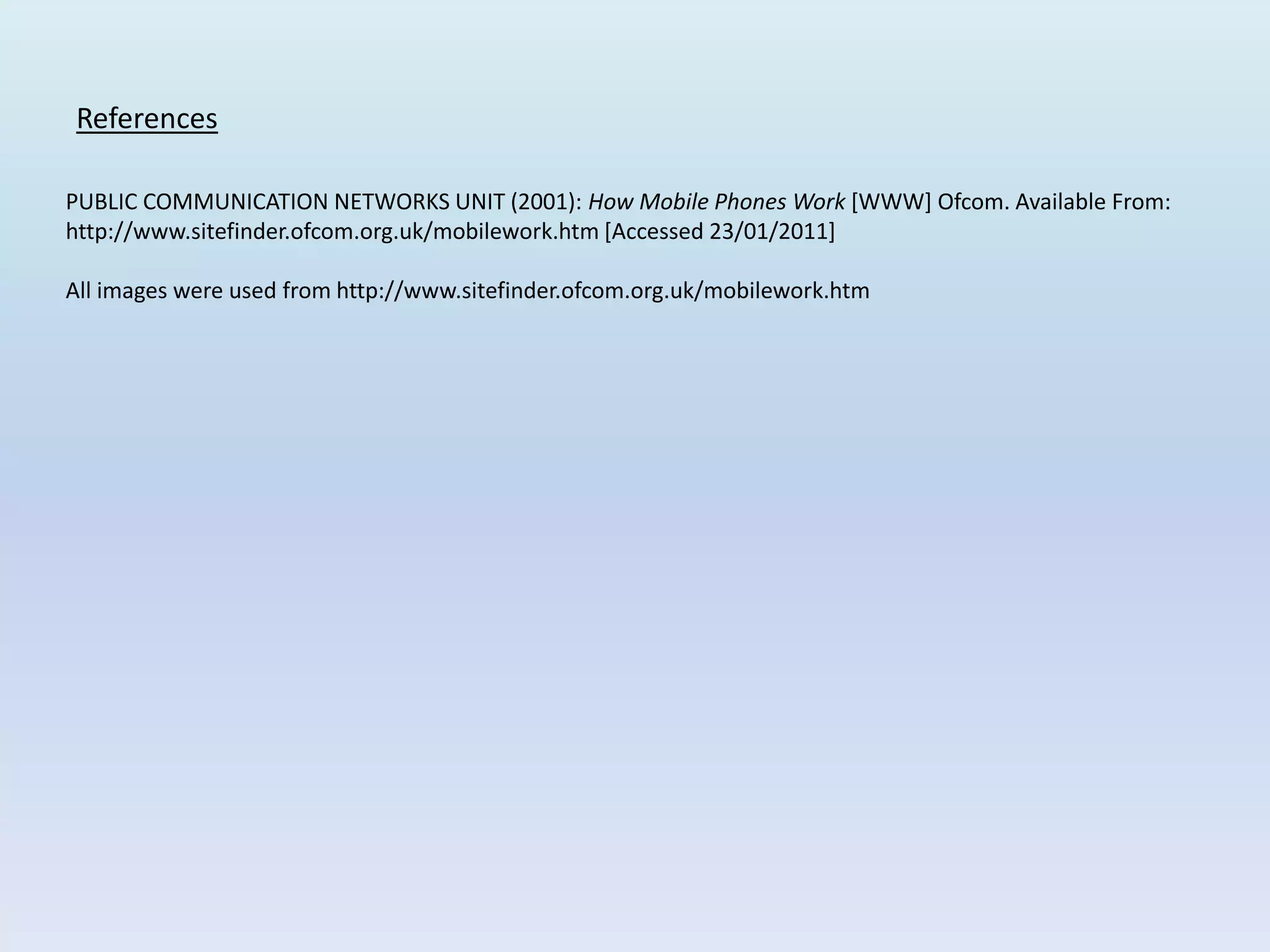 Radio Communication and the Mobile Phone | PPTX