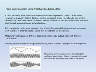 Radio Communication and the Mobile Phone | PPTX