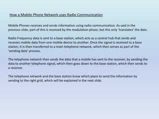 Radio Communication and the Mobile Phone | PPTX
