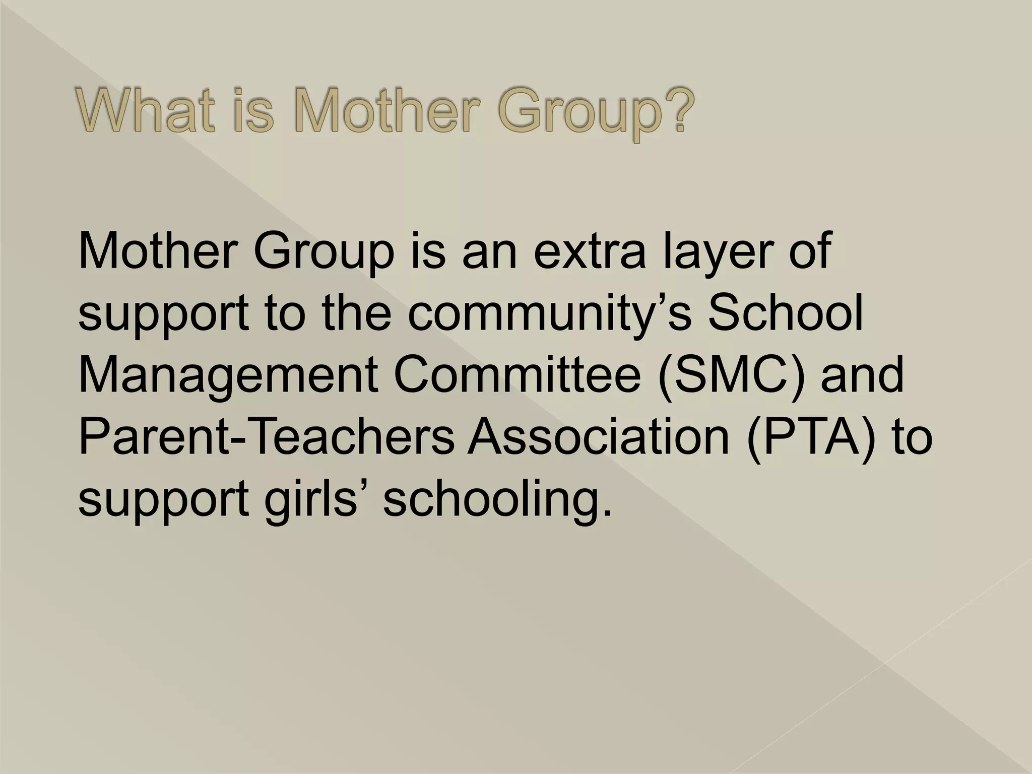How Mother Group Supports Adolescent Mothers.pptx