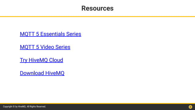 How mqtt 5 makes difficult io t use cases possible | PPT