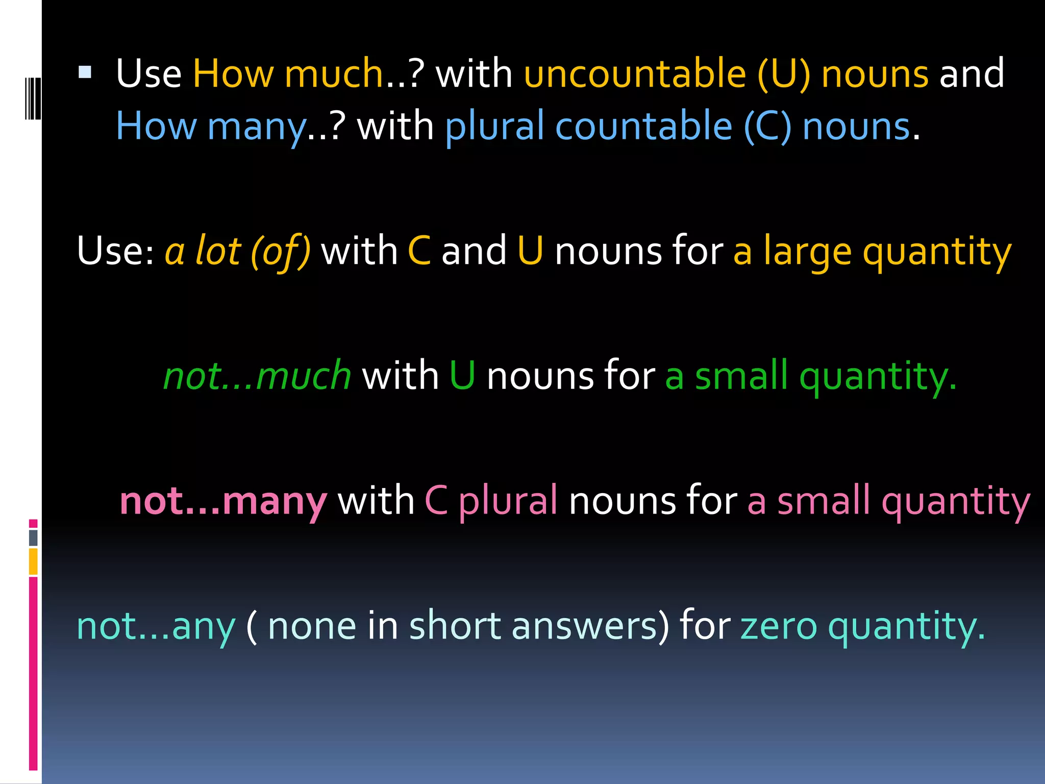 How much how many | PPTX