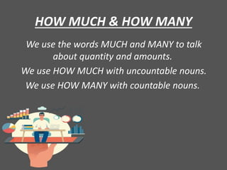 How much and how many | PPTX
