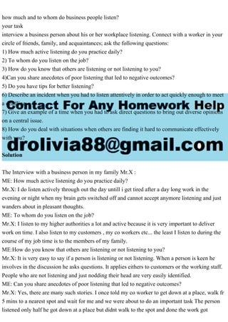 how much and to whom do business people listenyour taskintervie.pdf