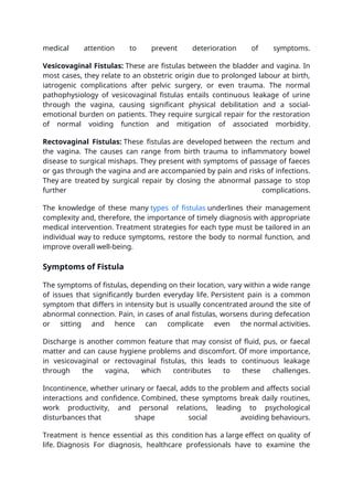 How Much Does Fistula Treatment Cost In India? | DOCX