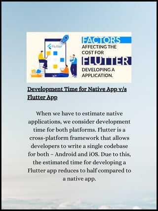 How much does it cost to develop flutter application in 2021 | PDF