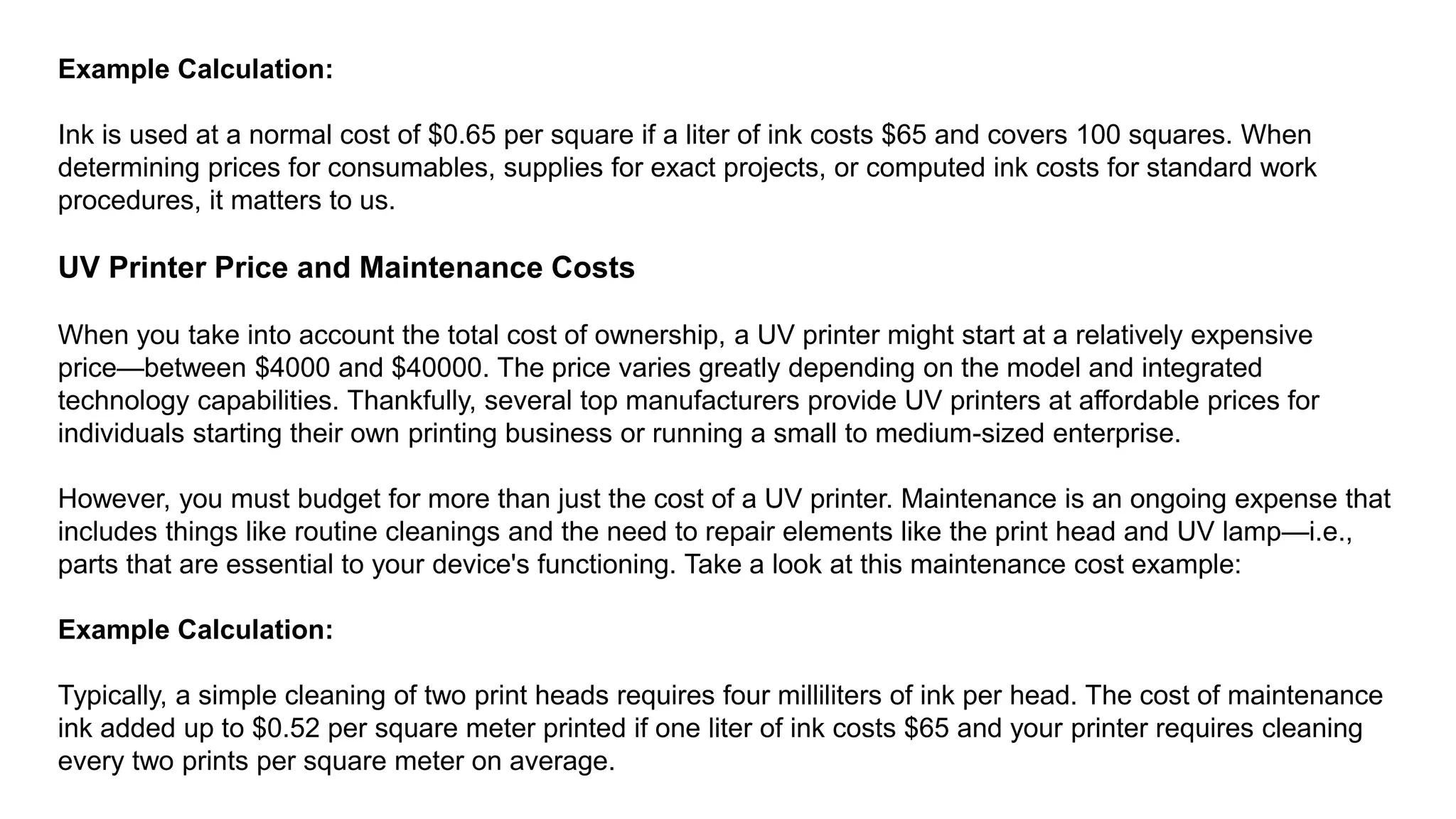 How Much Does UV printing Cost? Guide, Breakdown & Examples | PPTX