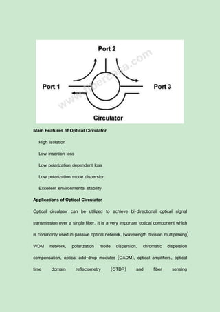 How much do you know about optical circulator | PDF