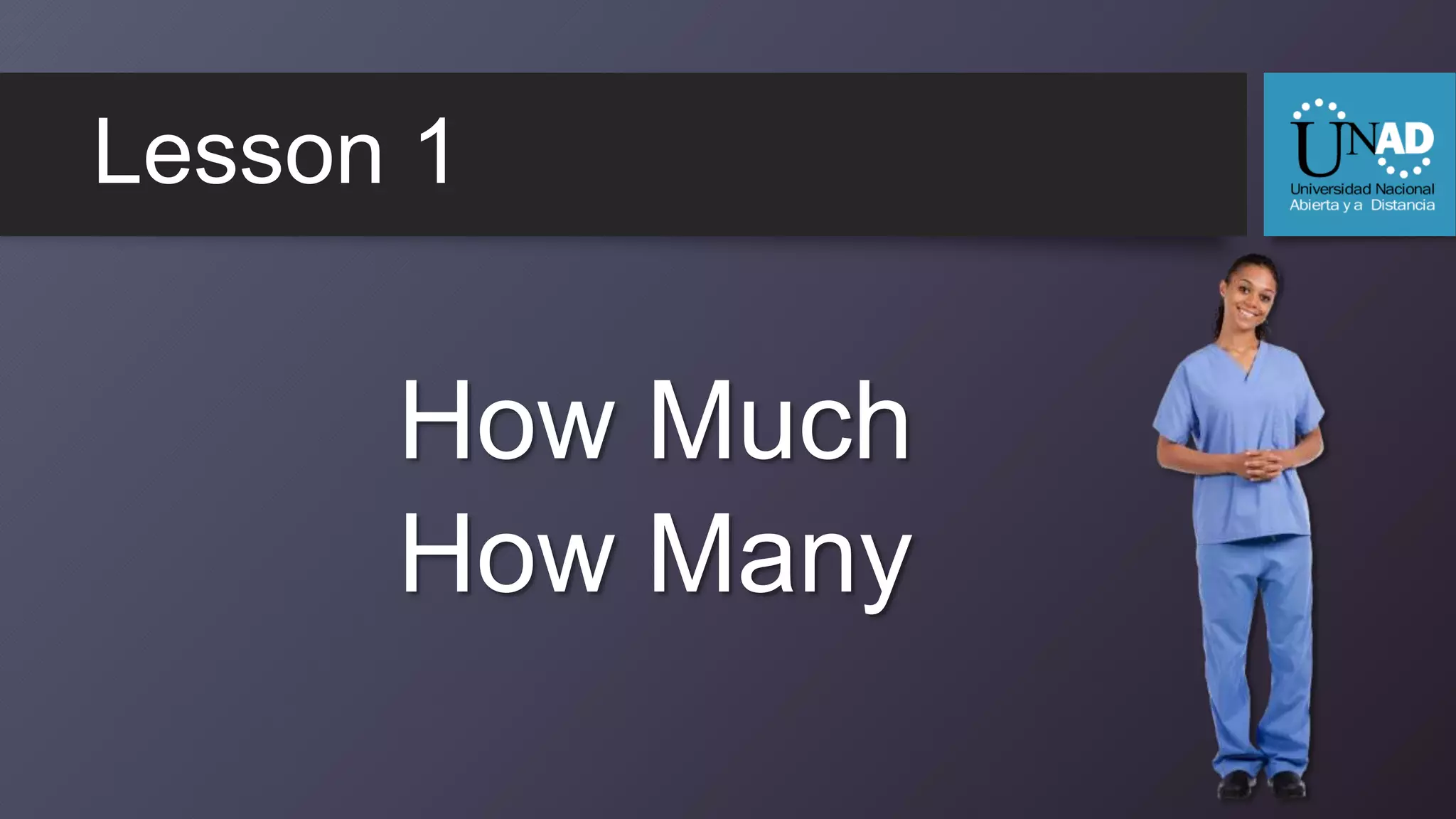 How much how many | PPT