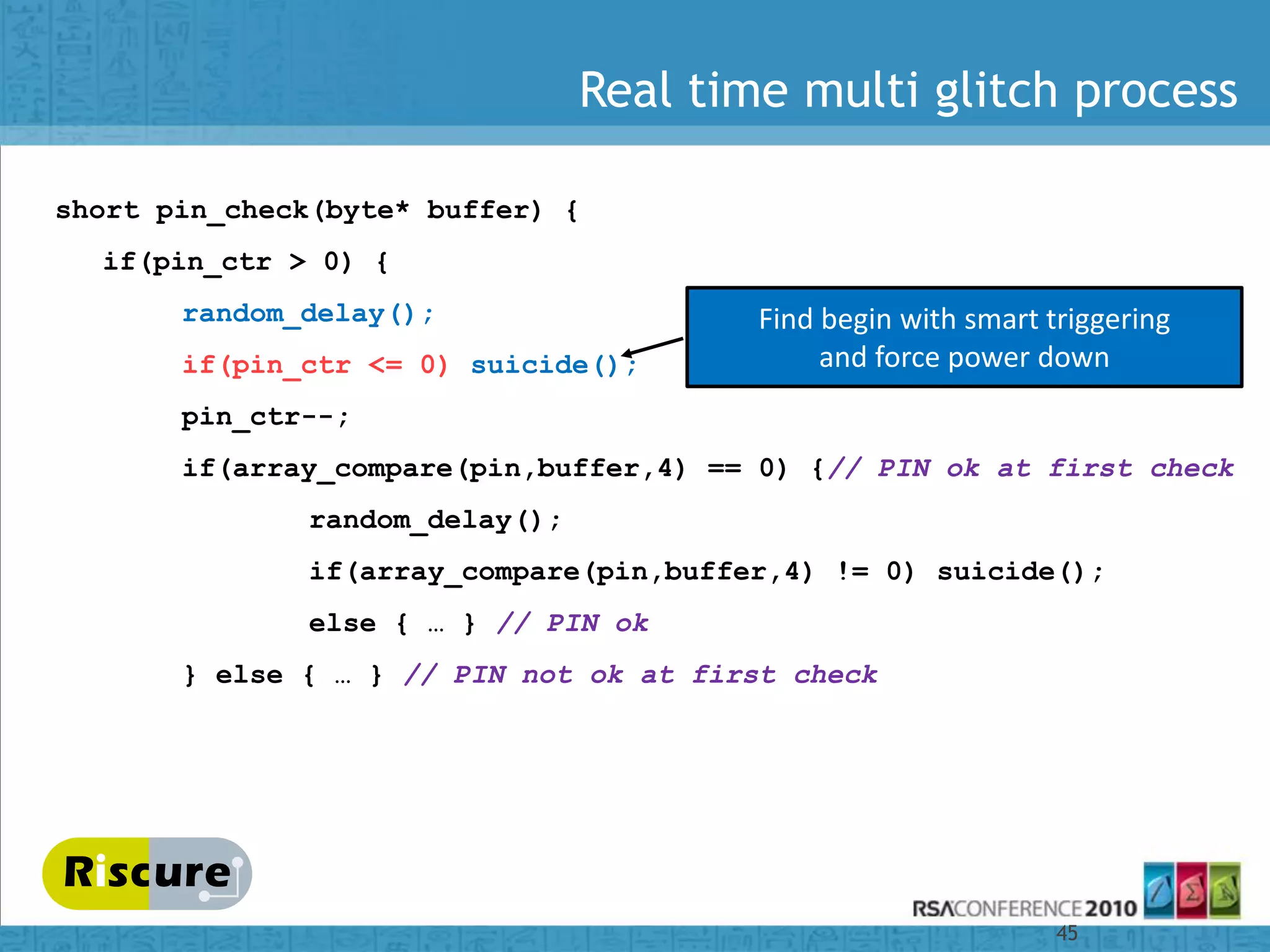 How multi-fault injection breaks the security of smart cards | PDF