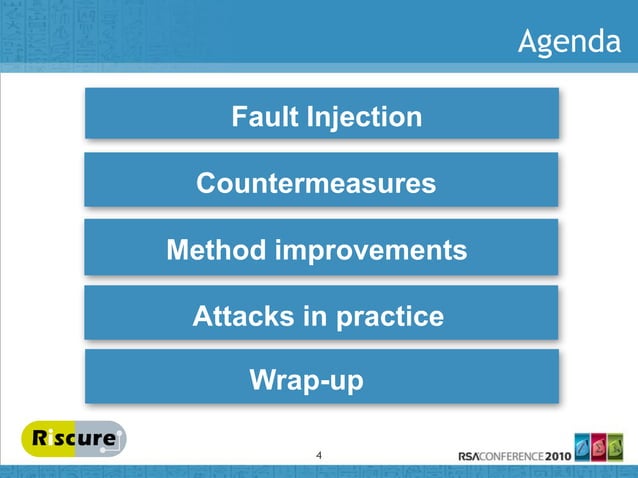 How multi-fault injection breaks the security of smart cards | PPT