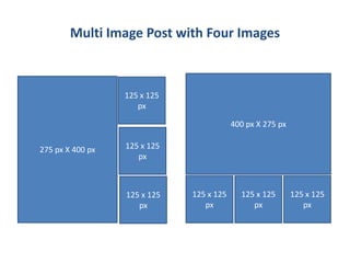 How Multi Image Posts Publish on Facebook Pages – Size Guide - April 15 ...