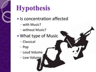 How music affects a student | PPTX