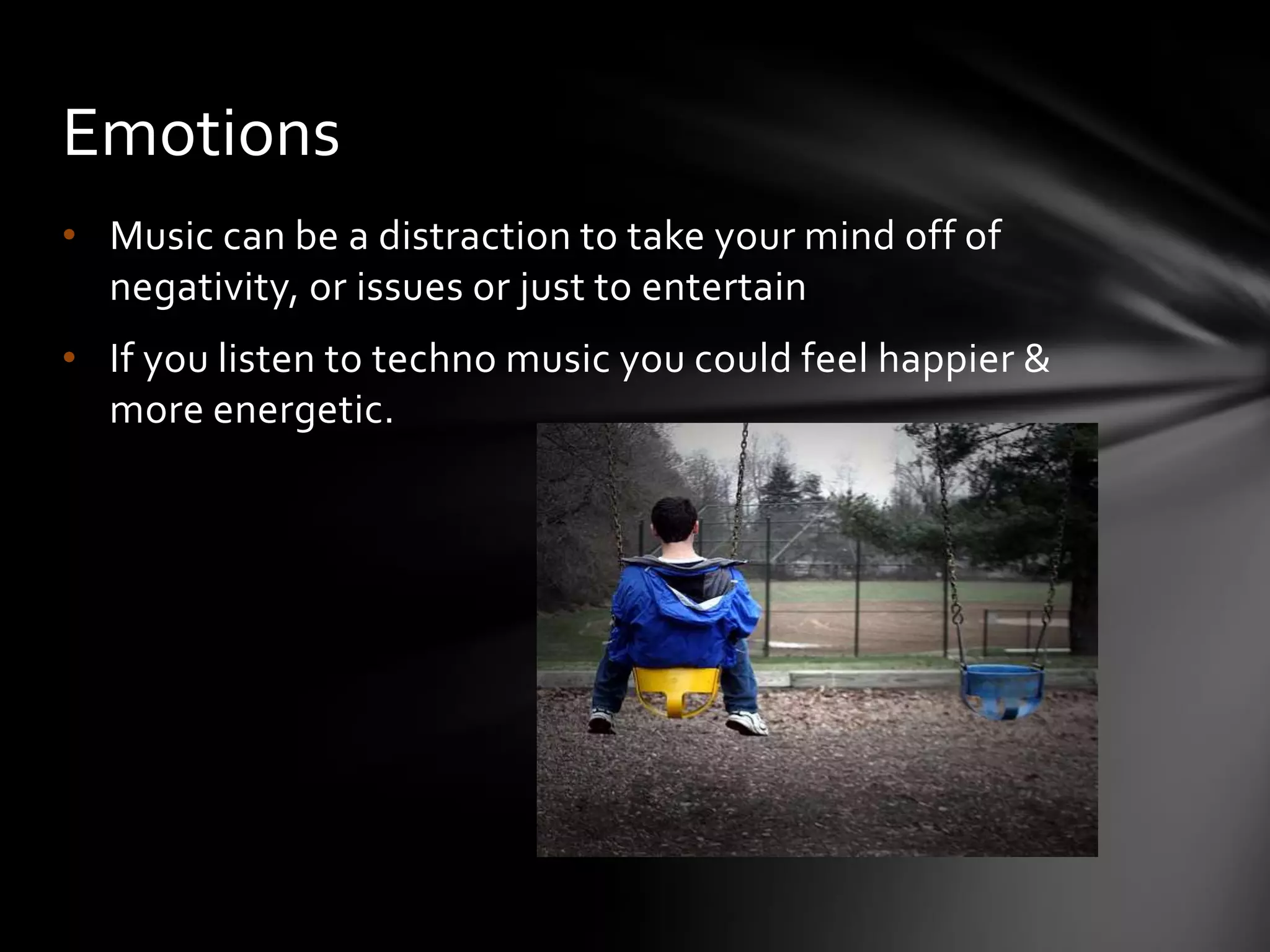 How music affects mood & helps stress | PPTX