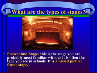 How must we take the stage? | PPT