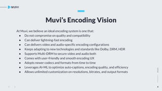 How Muvi's Encoding Is Better Than The Rest | PPTX