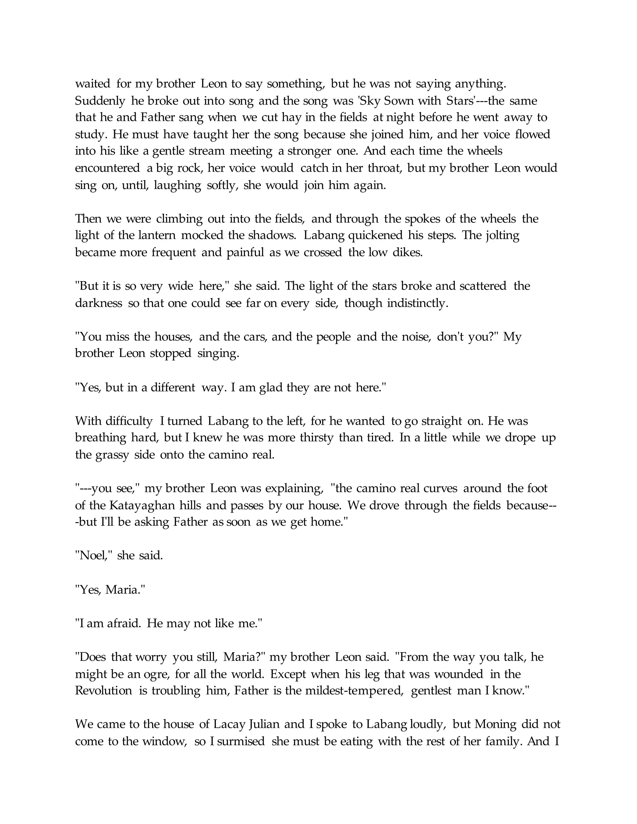 How my brother leon brought home a wife | DOCX