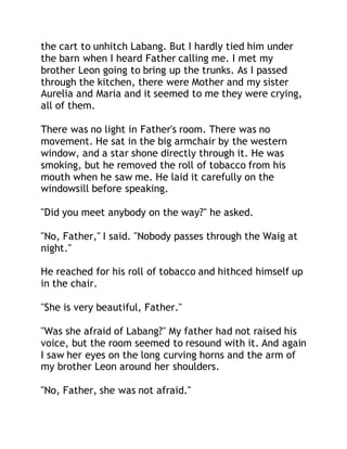 How my brother leon brought home a wife | DOCX