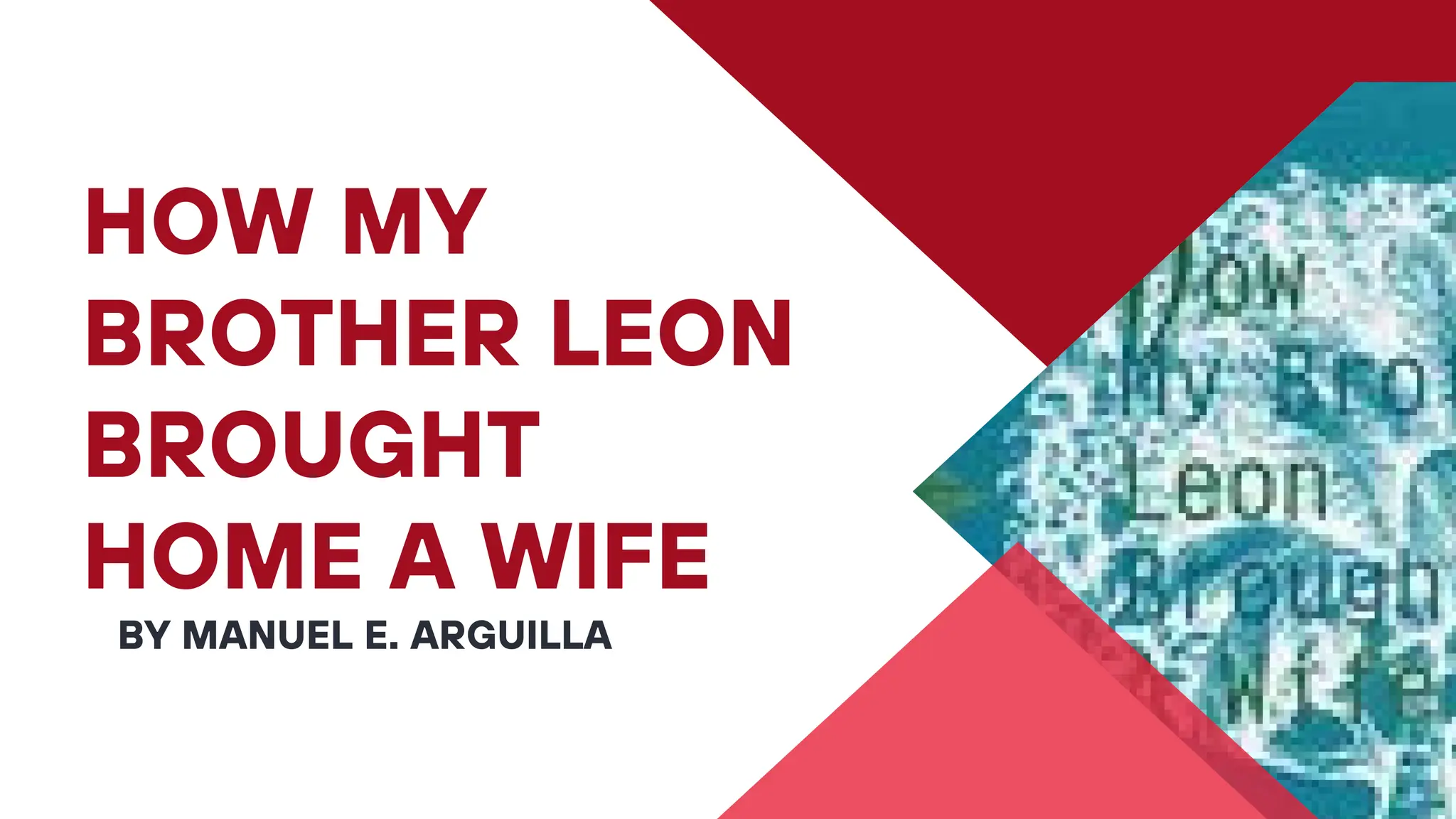 How my brother leon brought home a wife.pdf