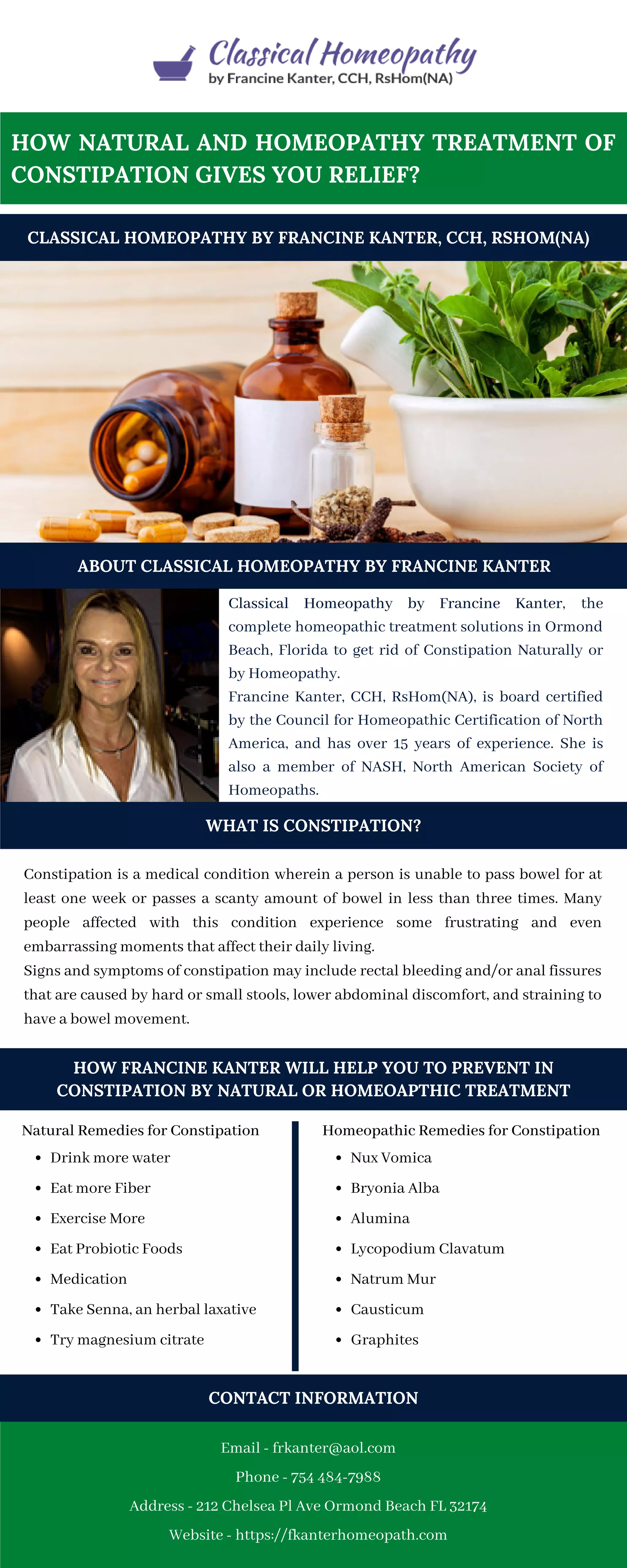 How Natural and Homeopathy Treatment of Constipation Gives You Relief ...