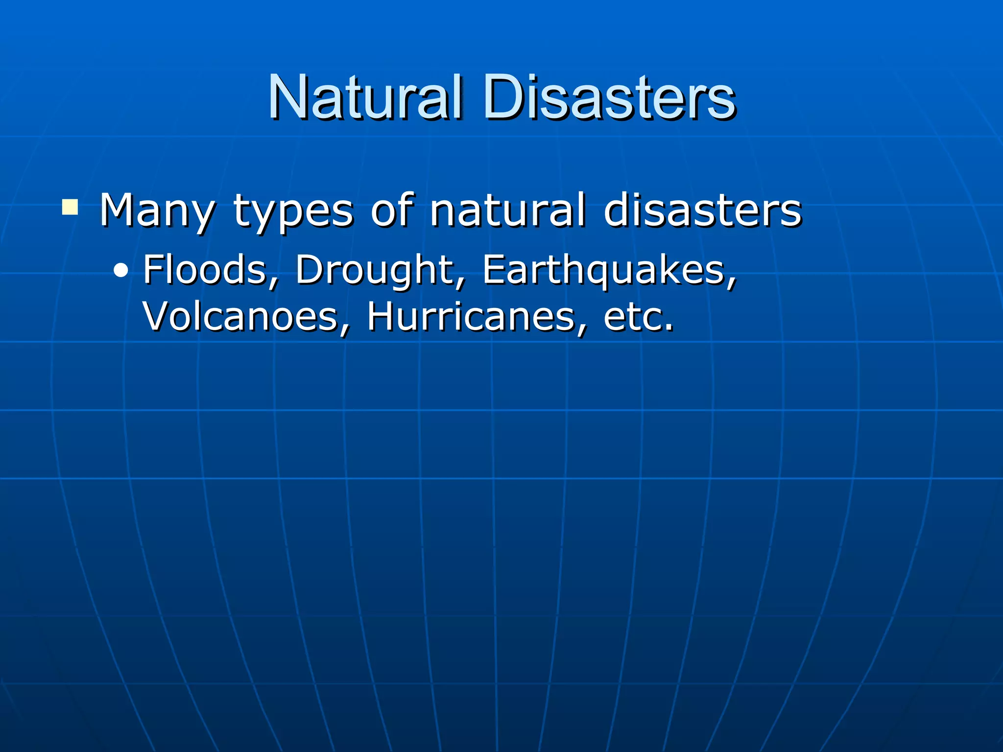 How Natural Disasters Affect Poverty | PPT