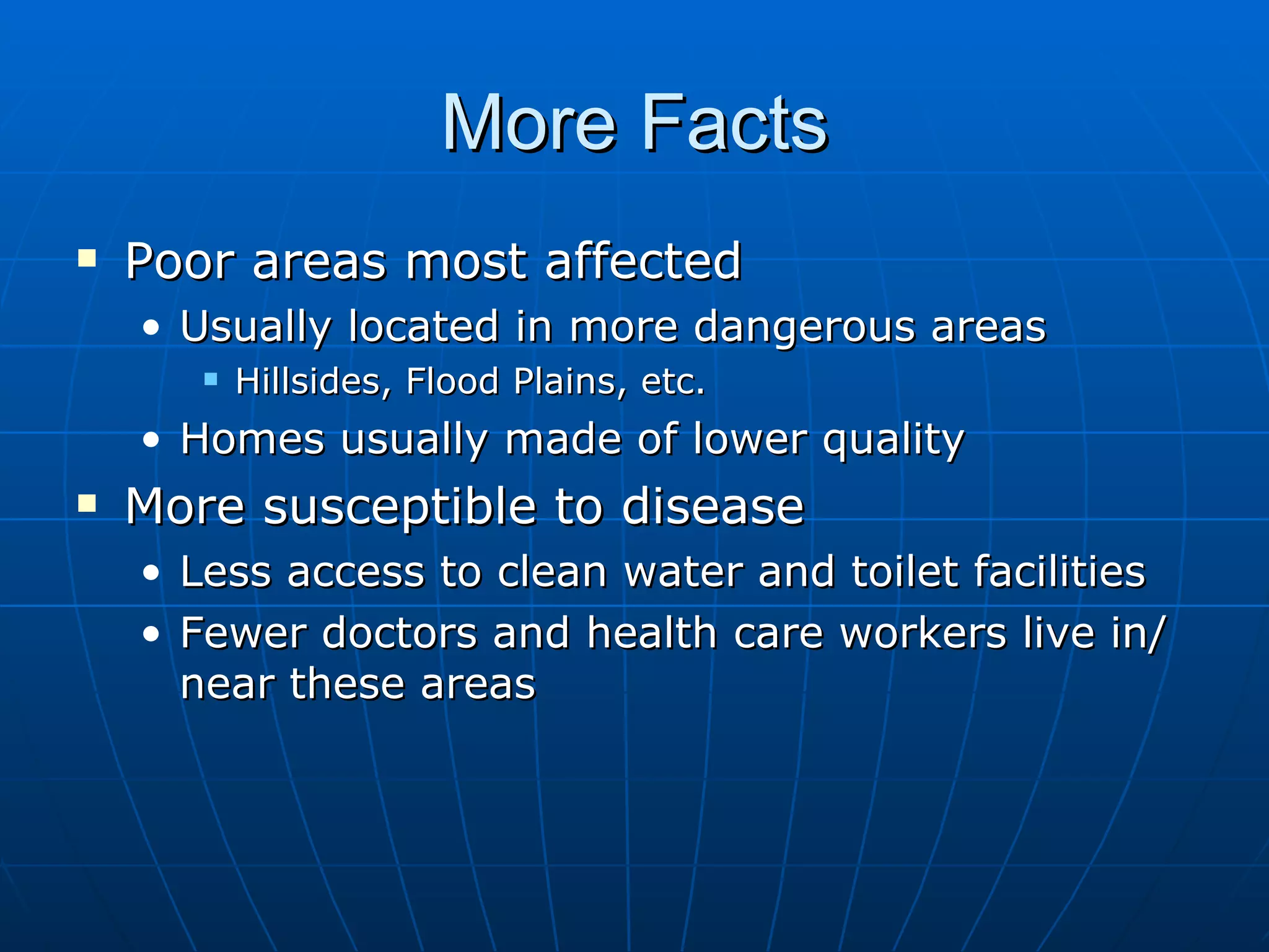 How Natural Disasters Affect Poverty | PPT