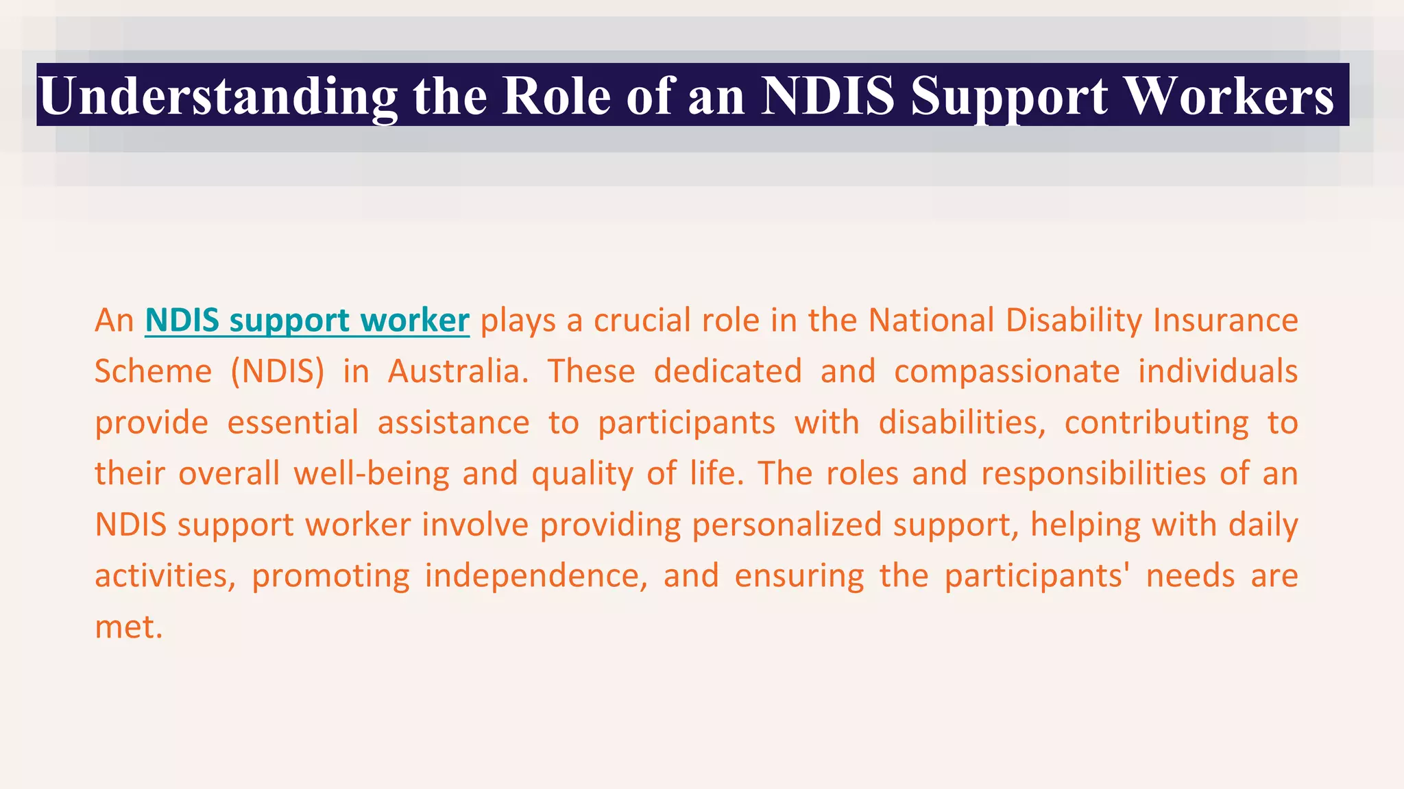 How NDIS Can Help You | PPTX