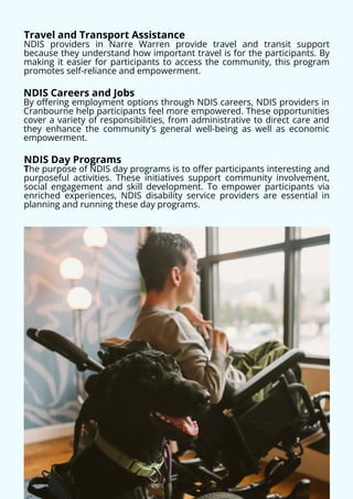 How NDIS Disability Service Providers Empower Participants? | PDF