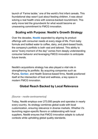 How Nestlé Became a Global Leader Through FMCG Innovation.pdf