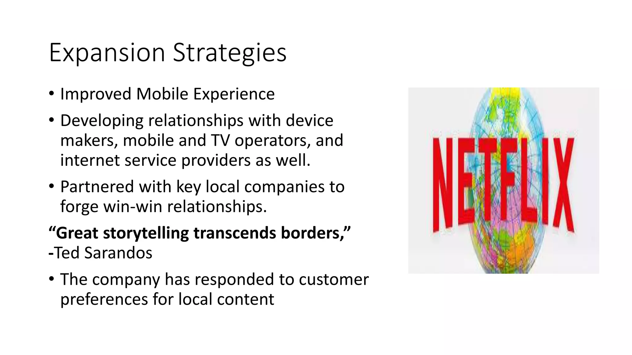 How netflix expanded to 190 countries in 7 years | PPTX