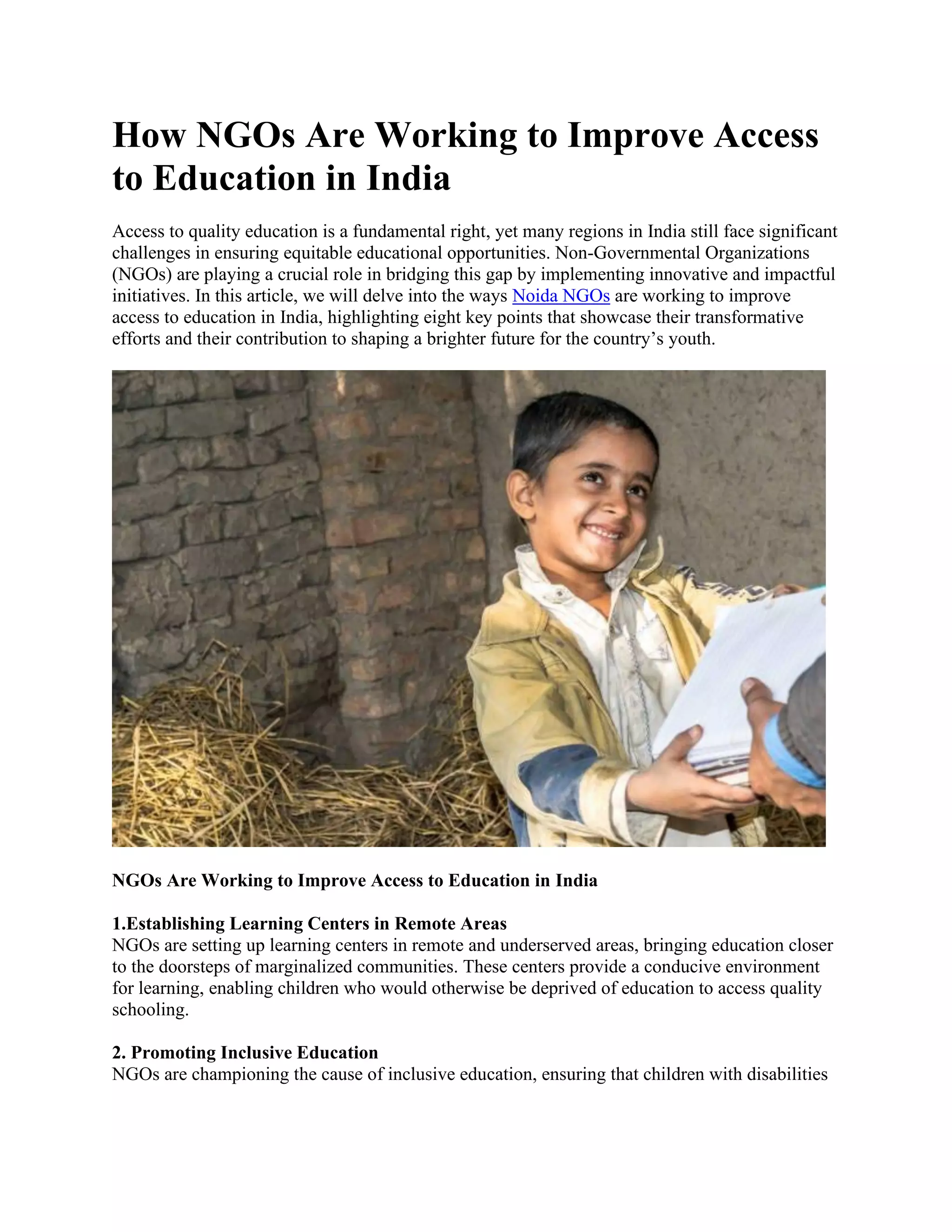 How NGOs Are Working to Improve Access to Education in India.pdf