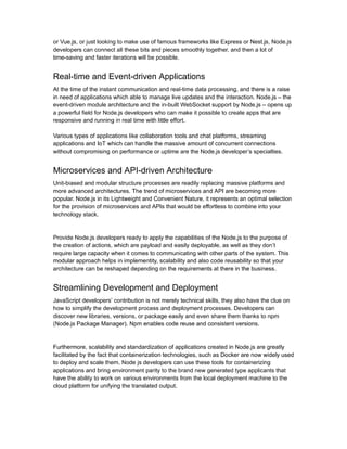 How Node.js Developers Elevate Your Tech Stack.pdf | Shareware and ...