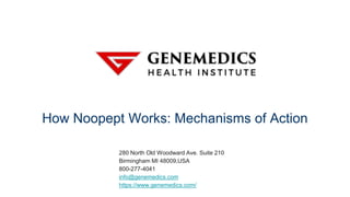 How Noopept Works_ Mechanisms of Action.pptx