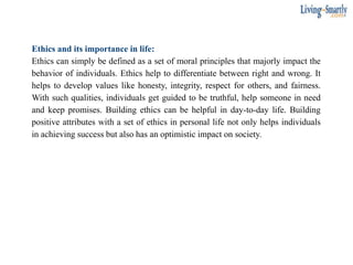 How Not Building Ethics And Strong Character Hurts Children When They ...