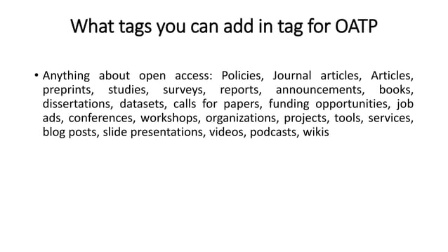 How OATP Work? | PPTX