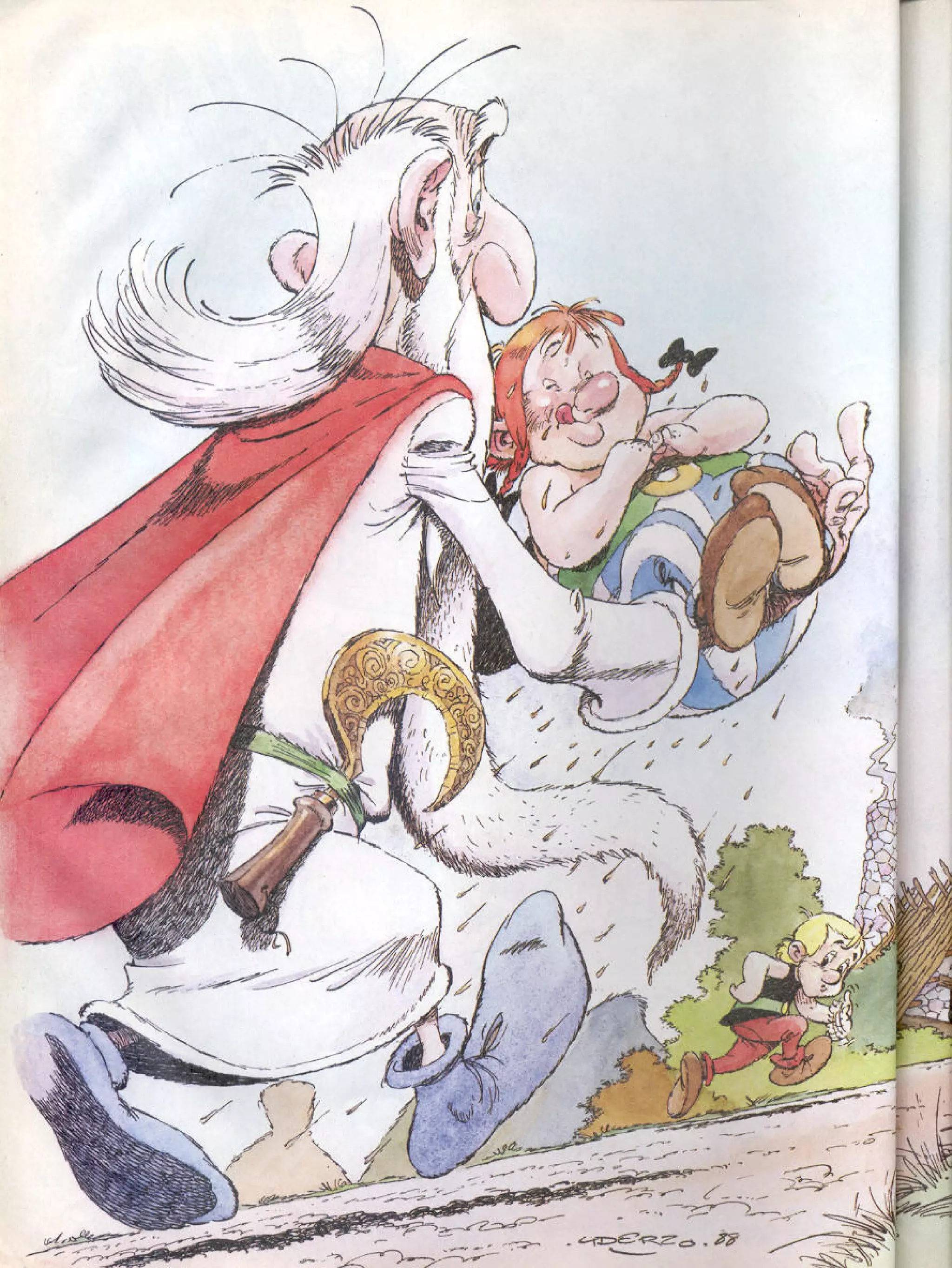 How Obelix Fell Into The Magic Potion | PDF