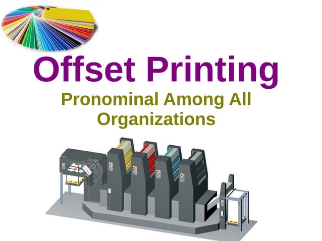 How offset printers work | PPT