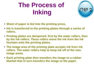 How offset printers work | PPT